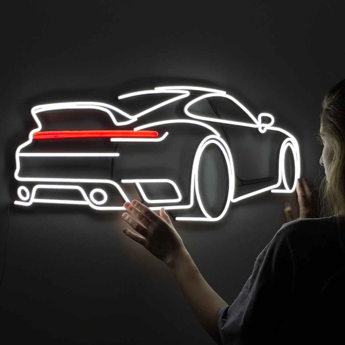 Porsche 911 neon sign – Neonon